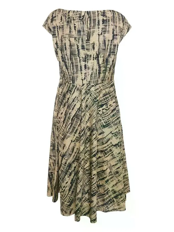 Max Mara Printed Cotton Midi Dress