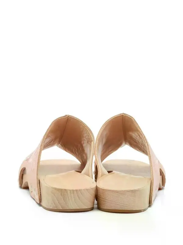Alexander McQueen Floral-embroidered Sandals