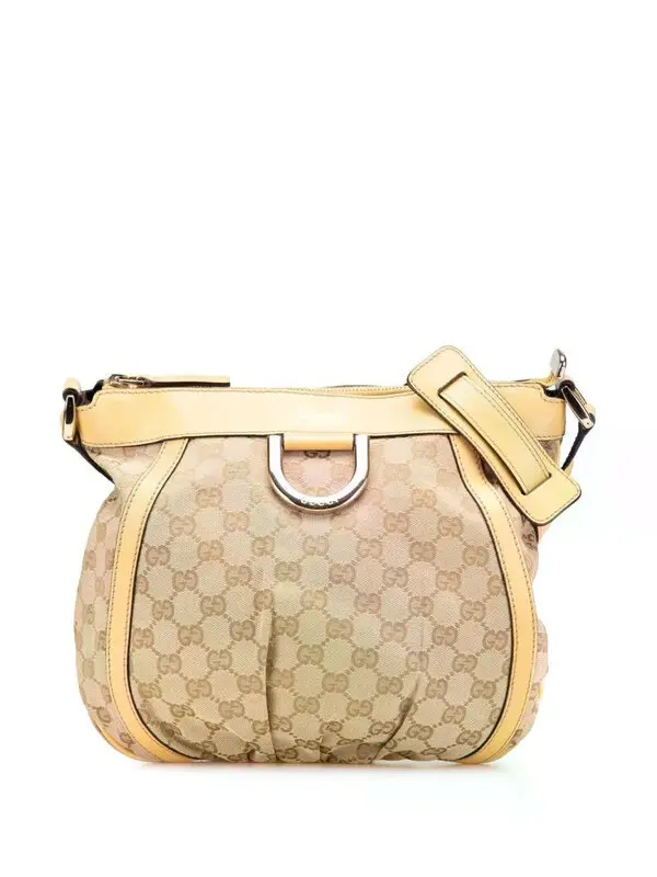 Gucci Gg Canvas Abbey D-ring Crossbody Bag - Brown