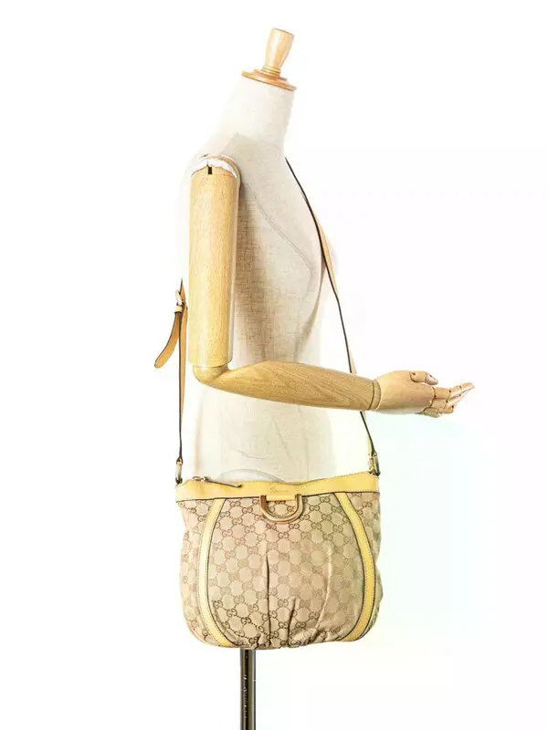 Gucci Gg Canvas Abbey D-ring Crossbody Bag - Brown