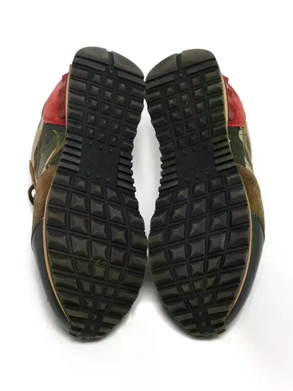 Valentino Garavani Rockrunner Sneakers - Brown