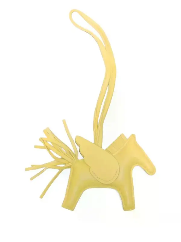 Hermès Rodeo Pm Pegasus Tasselled Key Charm - Yellow