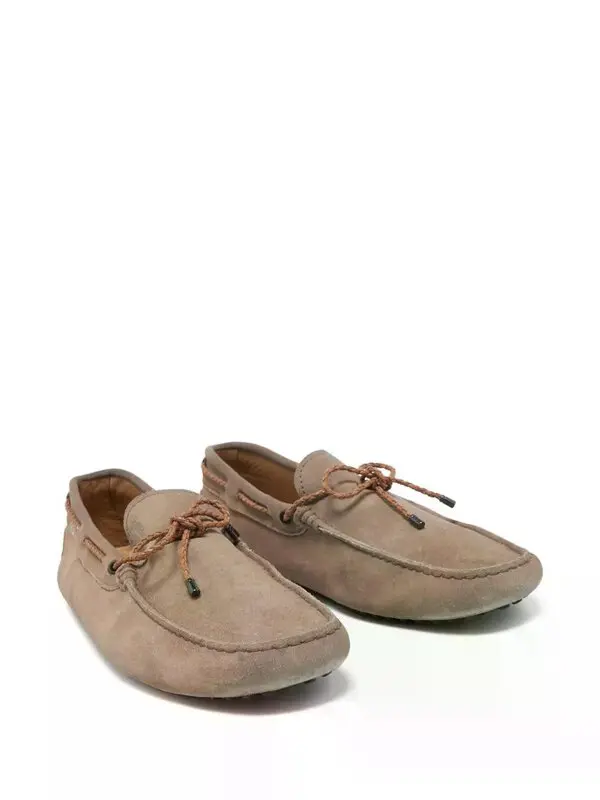 TOD'S Suede Moccasin Loafers