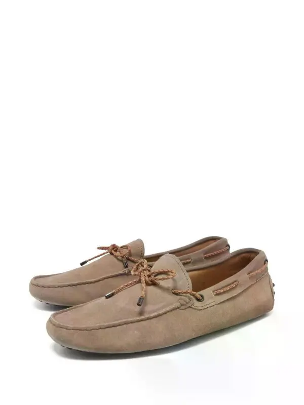 TOD'S Suede Moccasin Loafers