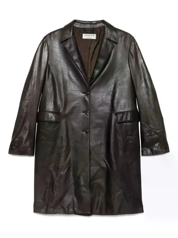 A.N.G.E.L.O. VINTAGE CULT 2000s Leather Coat