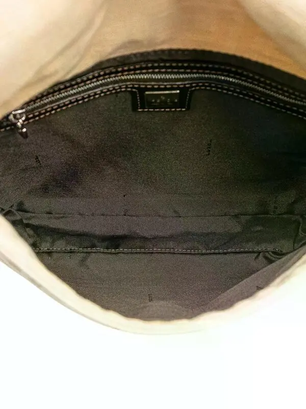Fendi 2000-2010 Zucca Canvas Shoulder Bag