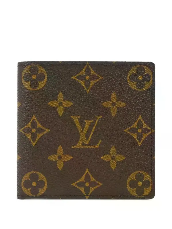 LOUIS VUITTON Monogram Canvas Bifold Wallet - Brown