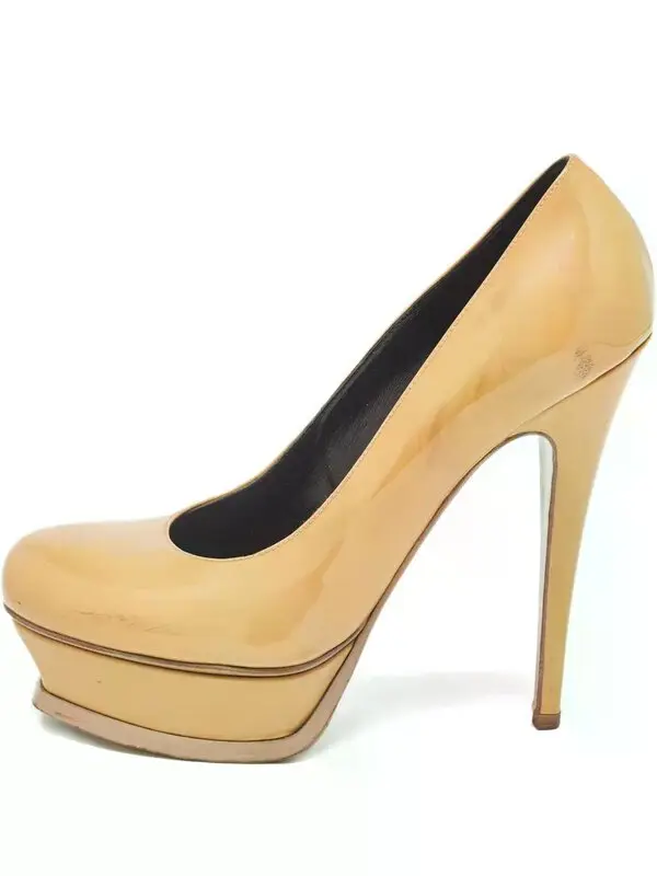 Saint Laurent 135mm Leather Heeled Pumps