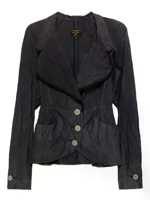 VIVIENNE WESTWOOD Crease-effect Jacket