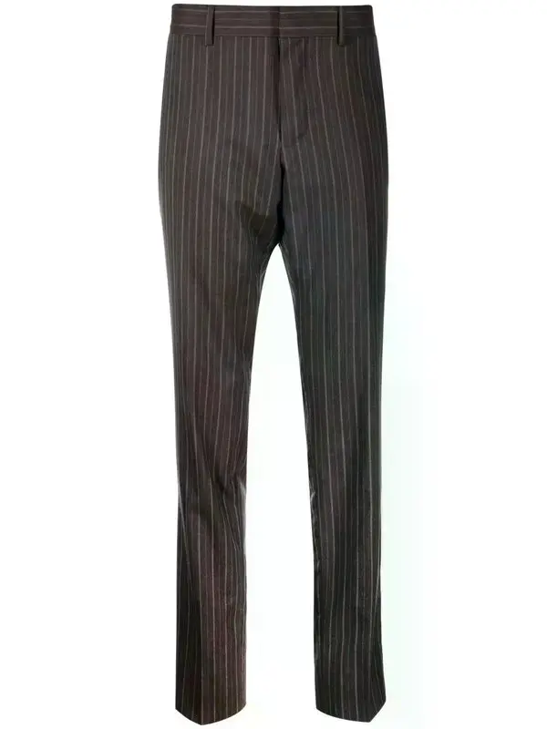 Gucci 2000s Pinstriped Trousers