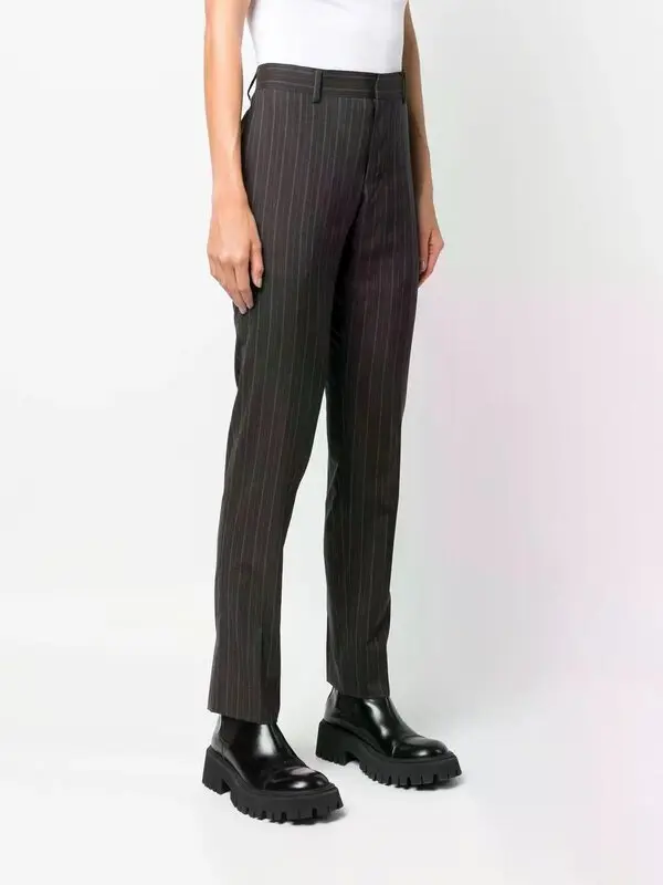 Gucci 2000s Pinstriped Trousers