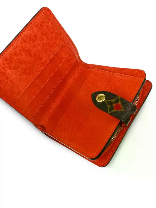 LOUIS VUITTON 2006 Monogram-perforated Compact Wallet