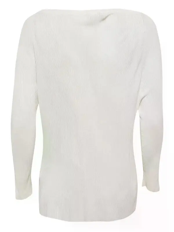 Max Mara Boat-neck Ribbed Sweater