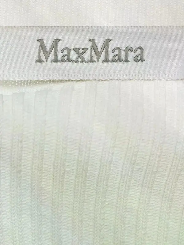 Max Mara Boat-neck Ribbed Sweater