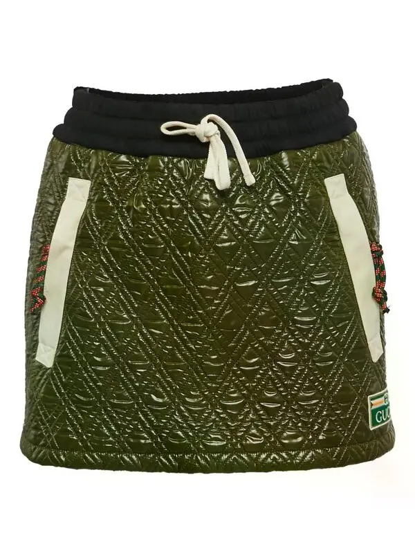 Gucci 2024 Quilted Mini Skirt