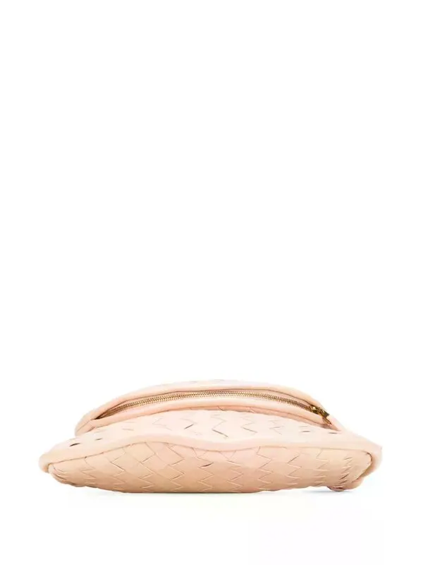 Bottega Veneta Small Nappa Intrecciato Gemelli Hobo Bag - Pink