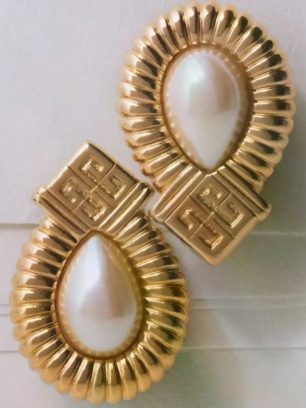 Givenchy 1980s Clip-on Earrings