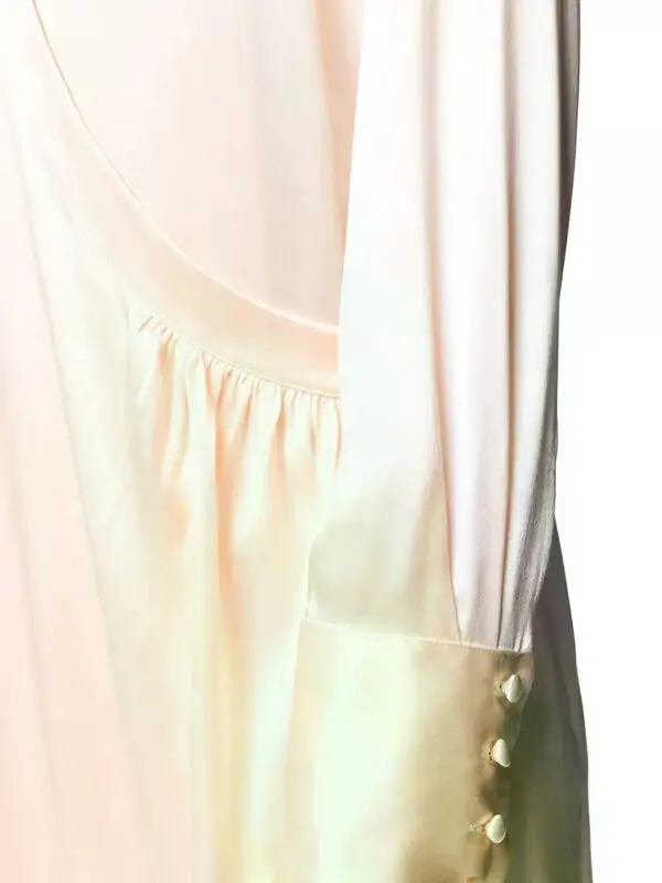 JIL SANDER Asymmetric Silk Shirt Dress