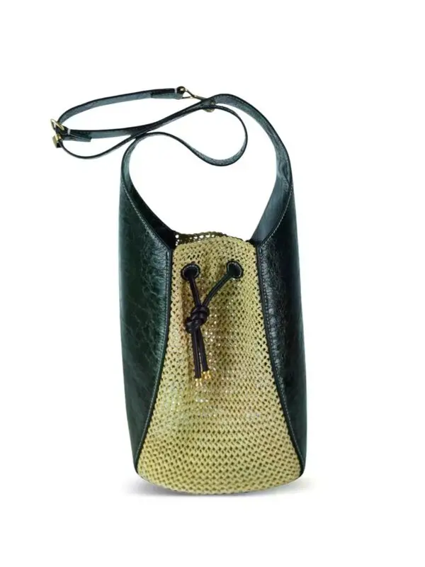Tory Burch Raffia Bucket Bag
