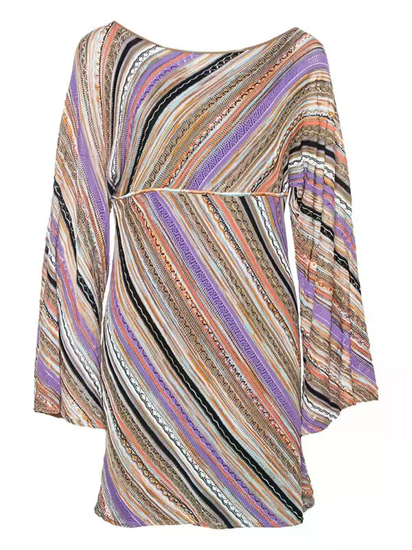 Missoni Knit Chevron Mini Dress