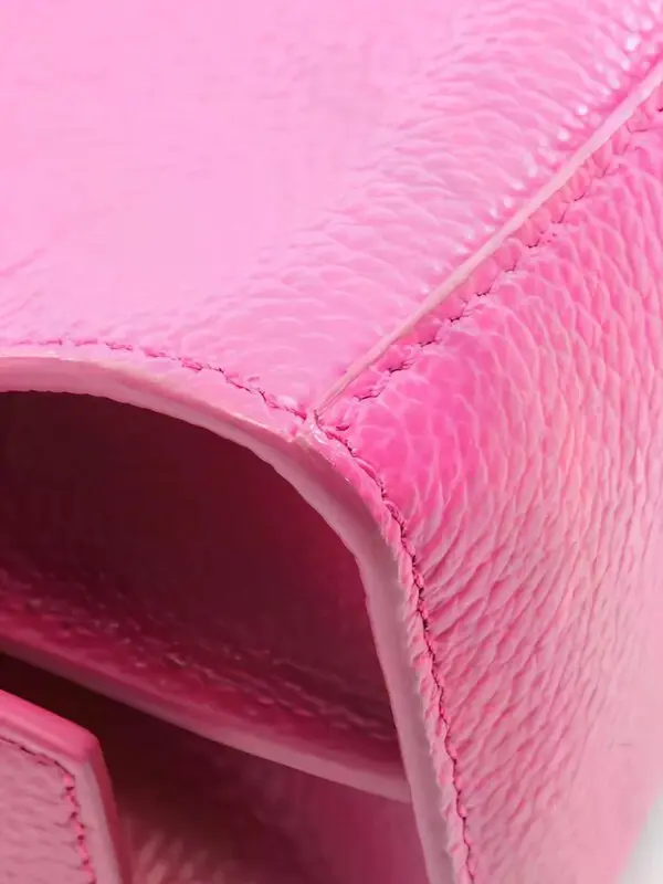 Balenciaga Braided Handle Nano Handbag - Pink