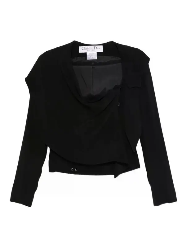 Dior 1990s Square-neck Jacket