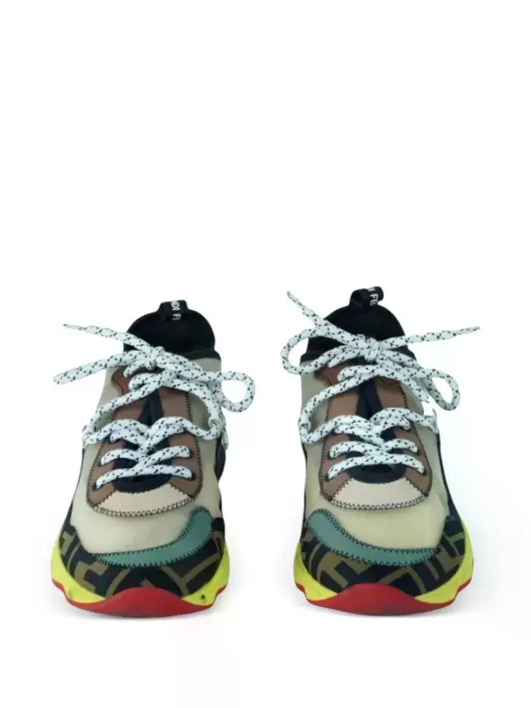 Fendi Freedom Ff Patchwork Sneakers