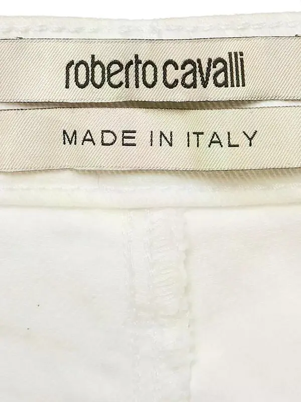 Roberto Cavalli Logo-patch Jeans
