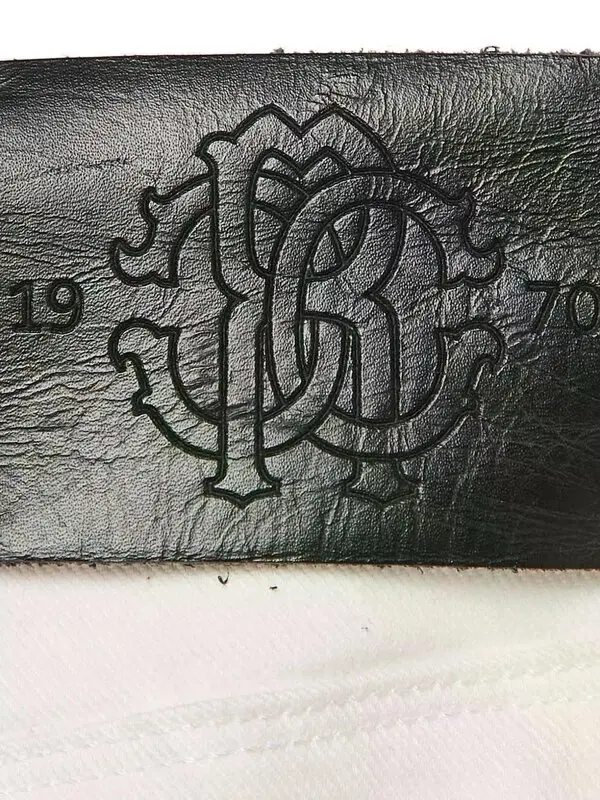 Roberto Cavalli Logo-patch Jeans