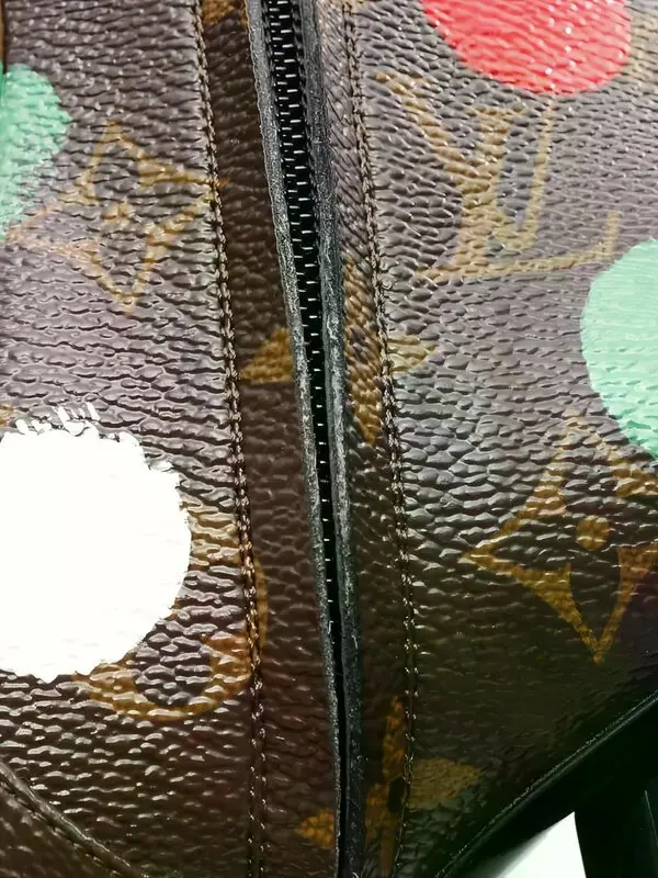 LOUIS VUITTON X Yayoi Kusama Monogram Polka-dot Ankle Boots