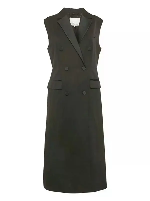 3.1 Phillip Lim Sleeveless Double-breasted Coat