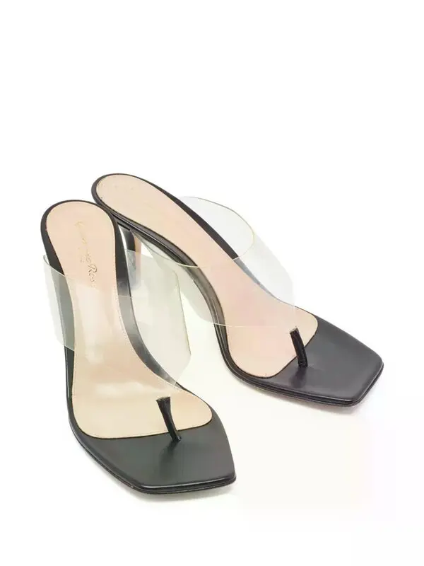 GIANVITO ROSSI 75mm Transparent-strap Sandals