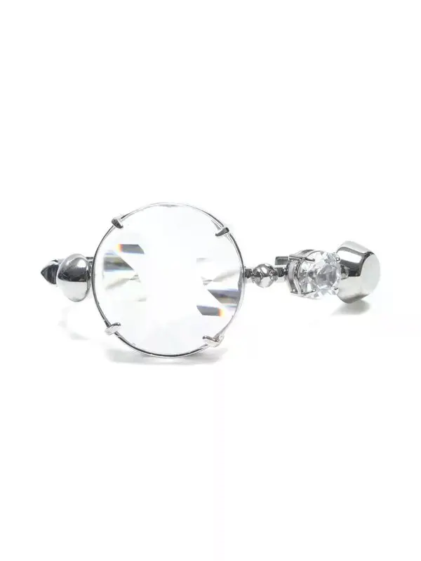 Miu Miu 2000s Crystal Bracelet - Silver
