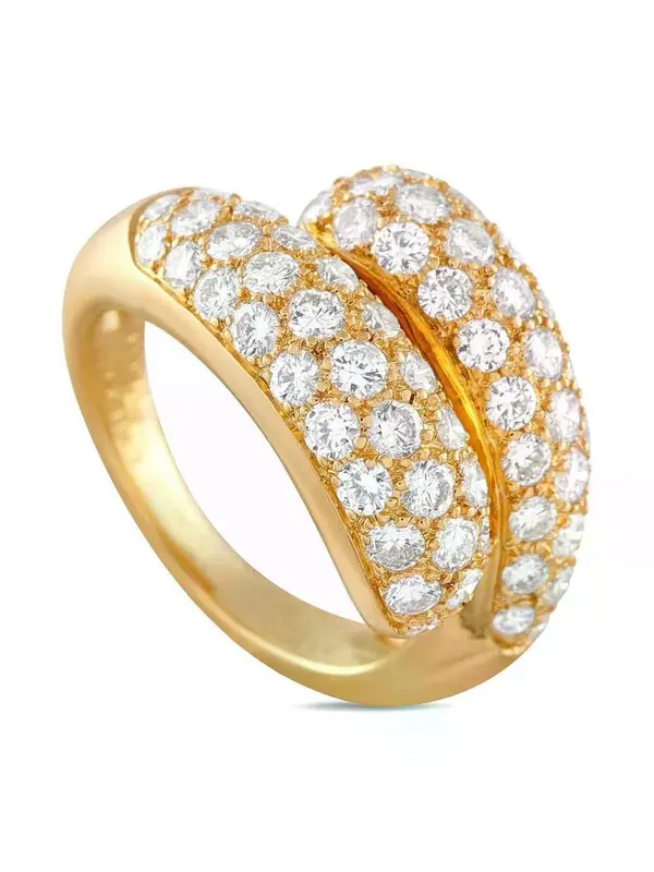 CARTIER 18k Yellow Diamond Ring - Gold