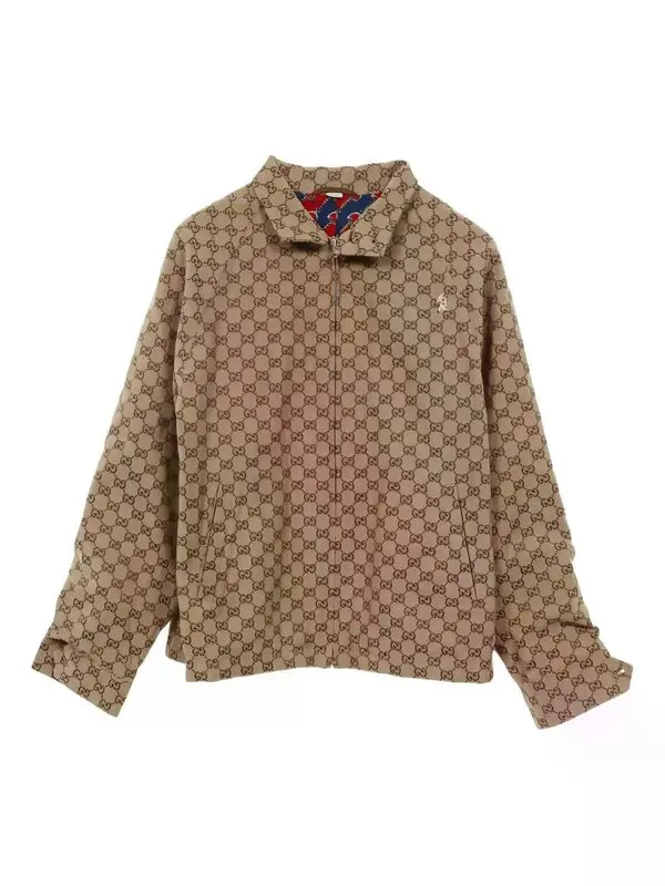 Gucci Gg Jacquard Full-zip Jacket