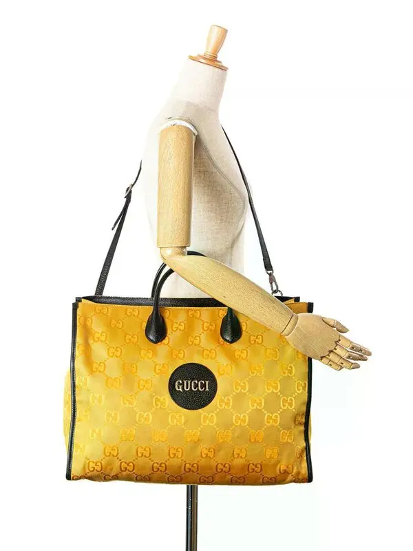 Gucci Gg Econyl Off The Grid Convertible Tote Satchel