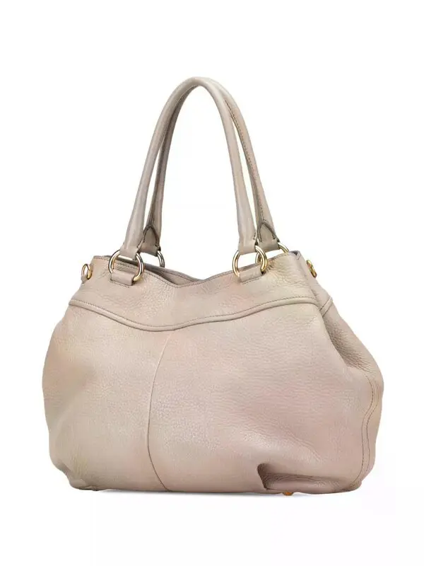 Prada Vitello Daino Open Convertible Tote Satchel 2000-2025
