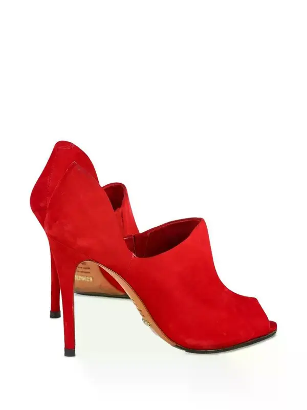 Vintage 100mm Peep-toe Pumps