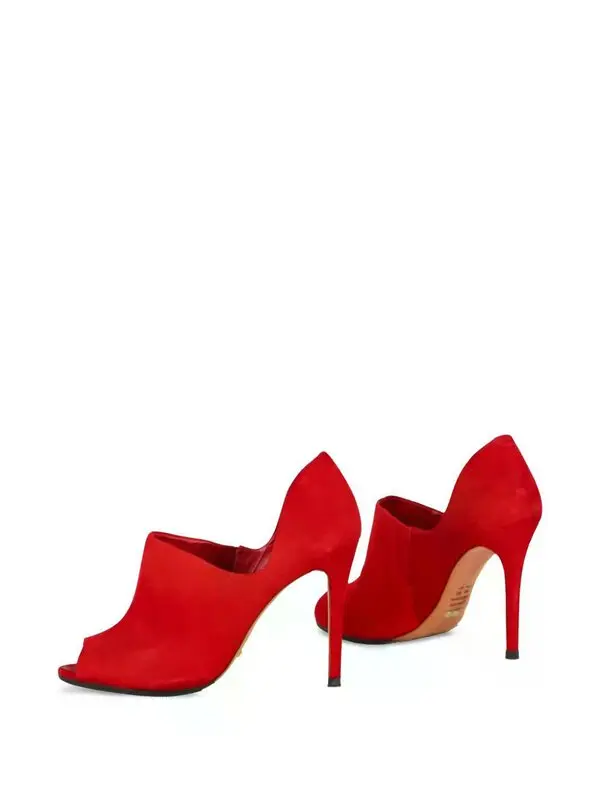 Vintage 100mm Peep-toe Pumps