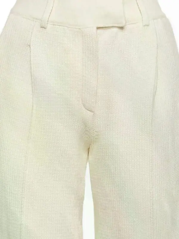 Fendi Knitted Wide Leg Trousers