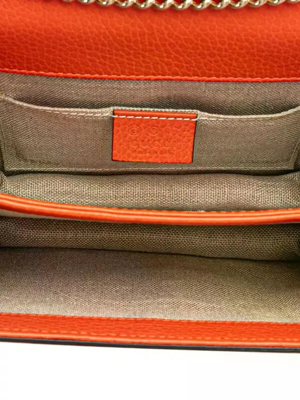 Gucci Interlocking G Crossbody Bag - Orange