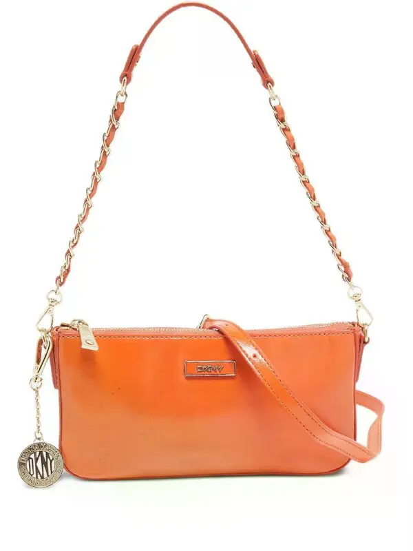 Dkny Vintage Patent-leather Shoulder Bag