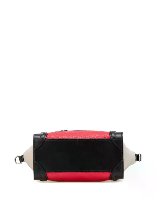 Celine Nano Tricolor Luggage Tote - Multicolour