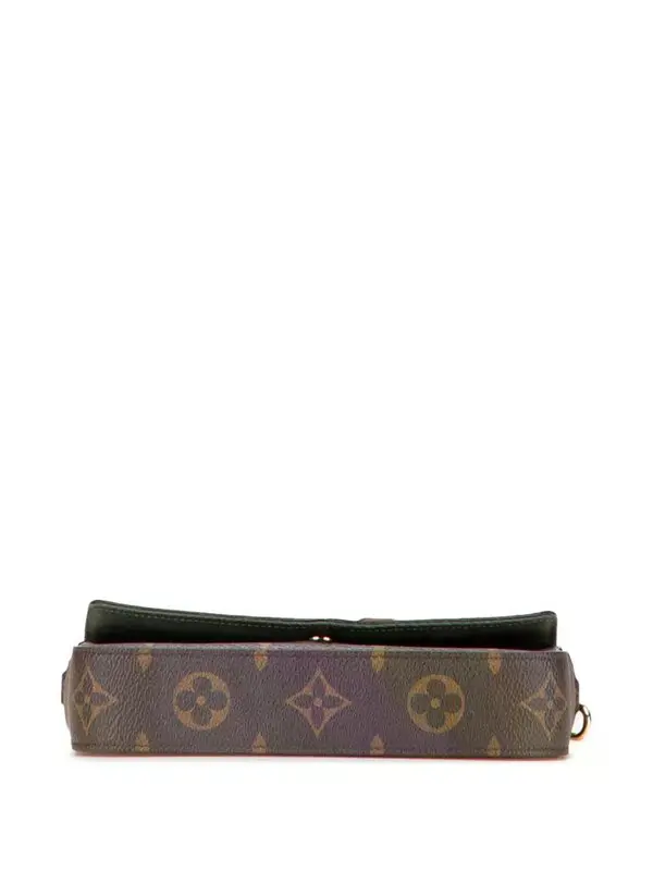 LOUIS VUITTON Monogram Felicie Strap And Go Crossbody Bag - Brown