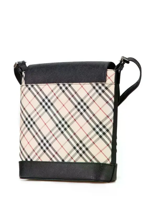 Burberry Nova Check Canvas Crossbody Bag