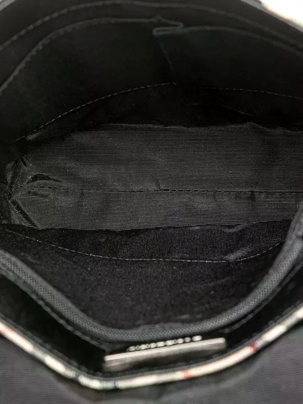 Burberry Nova Check Canvas Crossbody Bag