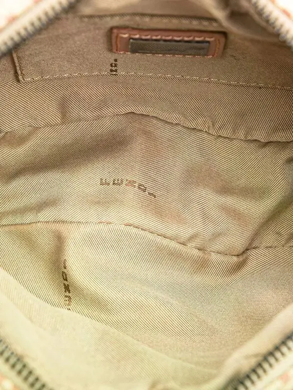 Fendi 2000-2010 Zucchino Canvas Crossbody Bag