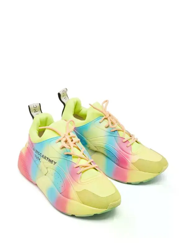 Stella McCartney Tie-dye Platform Sneakers