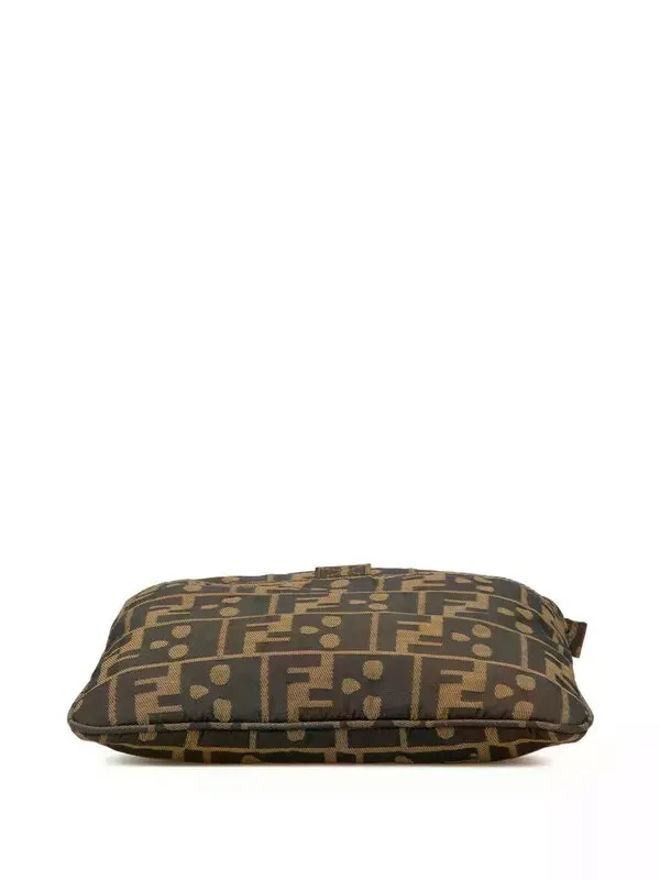Fendi Zucca Canvas Skull Crossbody Bag