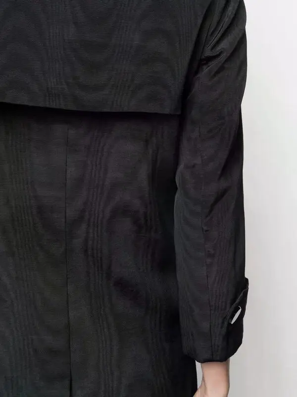 Dior 1970s Silk-blend Double-breasted Trench Coat